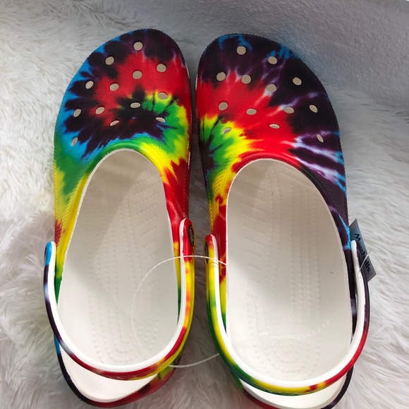 CROCS | Shoes | Crocs Classic Tie Dye Clog Womens Size | Poshmark